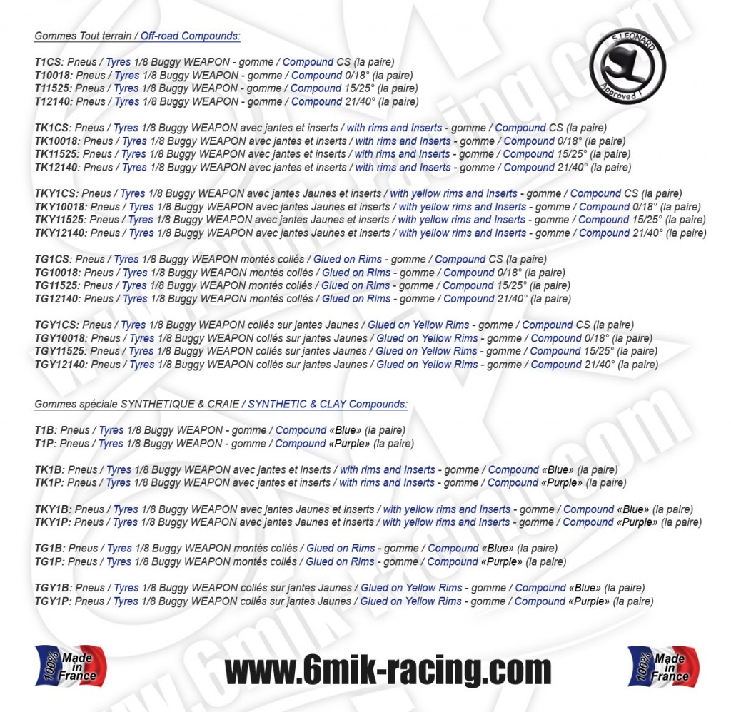 6MIK TYRES – Weapon | 6MIK